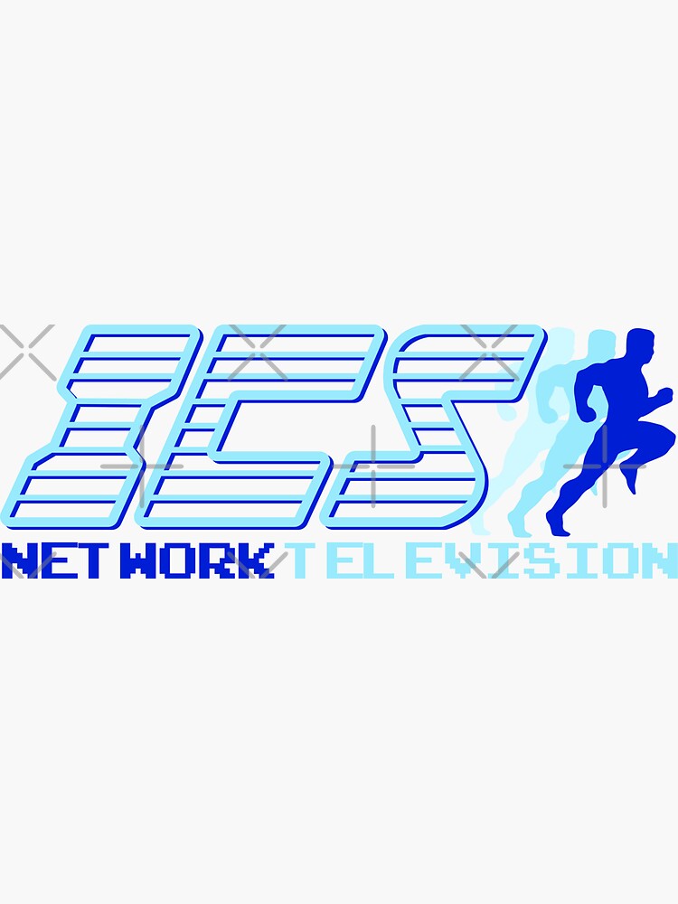 "ICS Network Television" Sticker for Sale by McPod | Redbubble