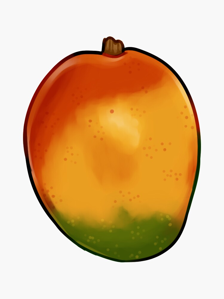 "Mango" Sticker for Sale by 105eggs | Redbubble