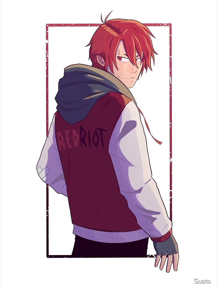 "Red Riot" Poster by Susto | Redbubble