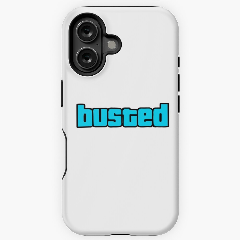 "GTA 5 busted wasted sticker " Sticker for Sale by emk817 | Redbubble