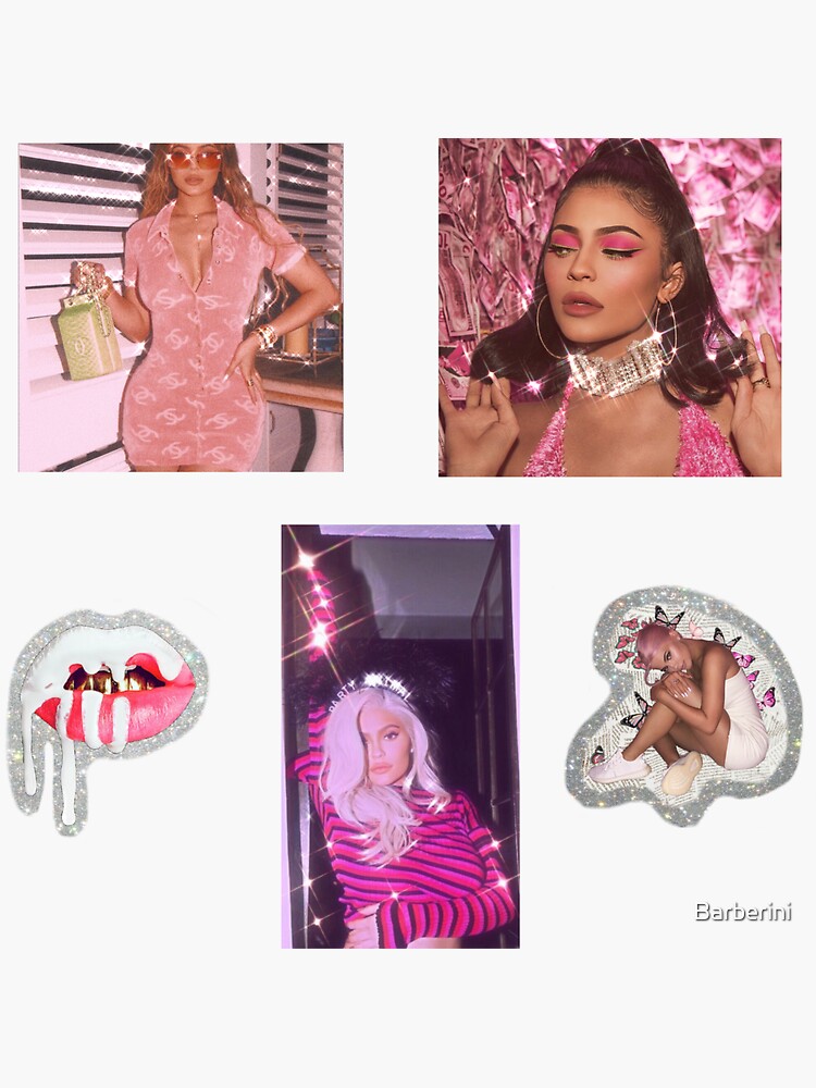 "Kylie sticker pack " Sticker for Sale by Barberini | Redbubble