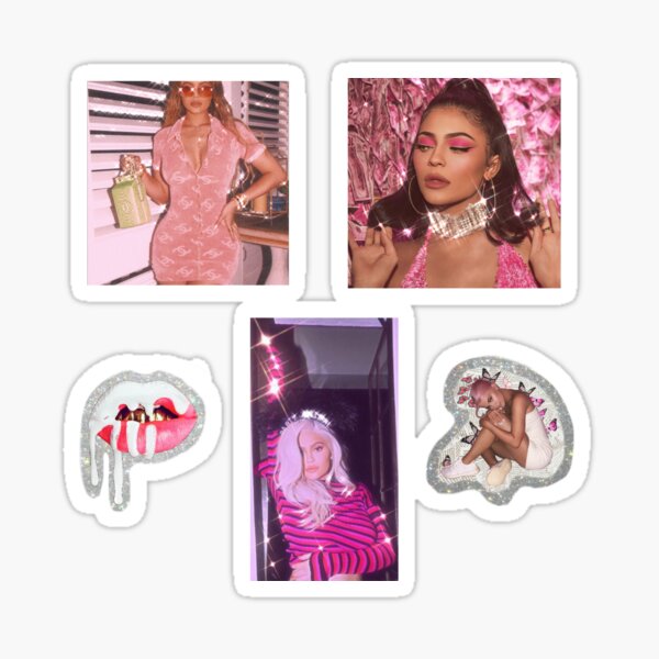 "Kylie sticker pack " Sticker for Sale by Barberini | Redbubble