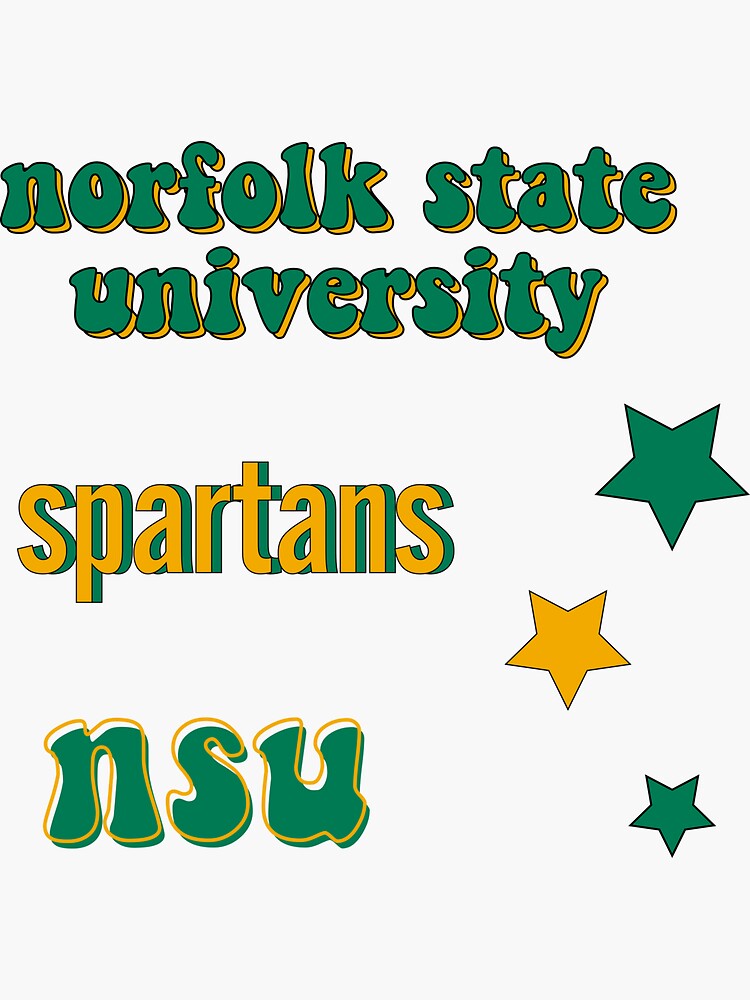 "Norfolk State University Pack" Sticker for Sale by kayleeoconnor ...