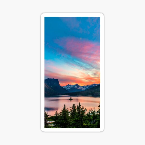 "the lake" Sticker by tom-appleby | Redbubble