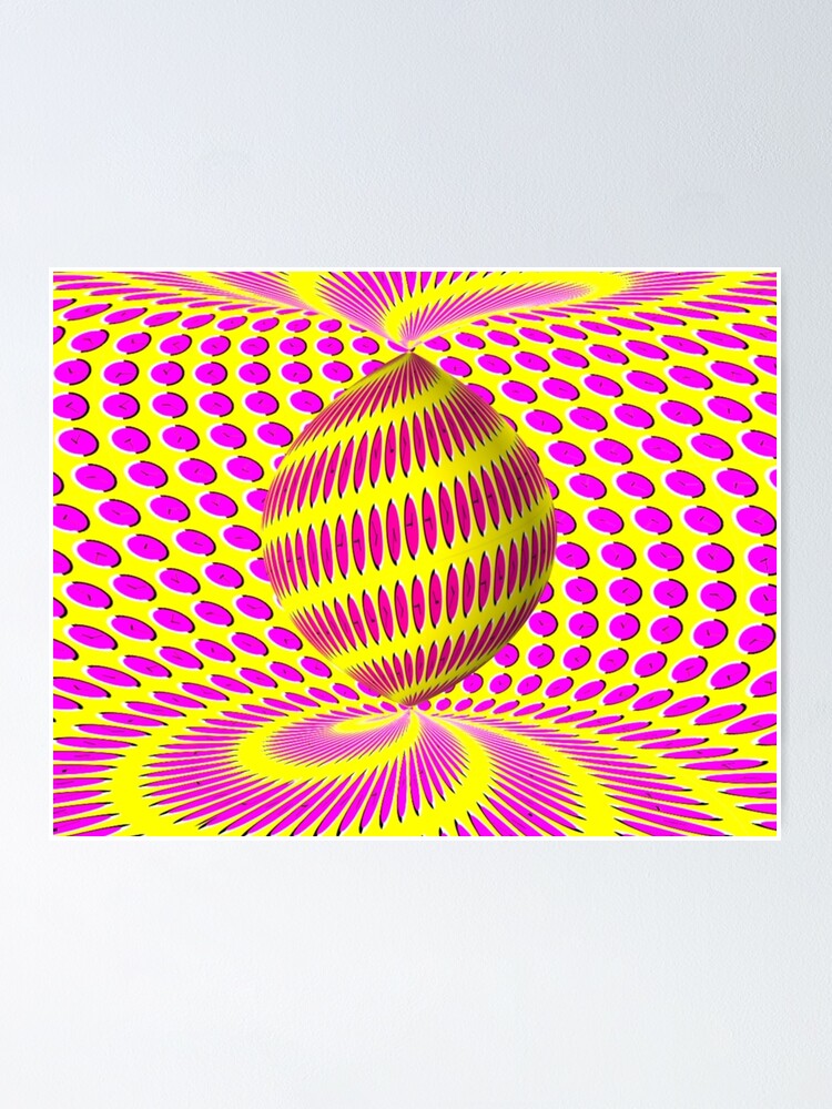 "Optical Illusions Op Art" Poster by closeddoor | Redbubble