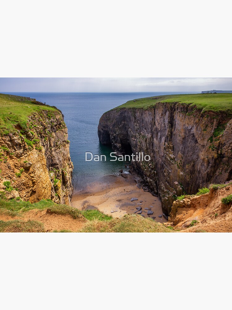 "Box Bay, Pembrokeshire" Sticker by dasantillo | Redbubble