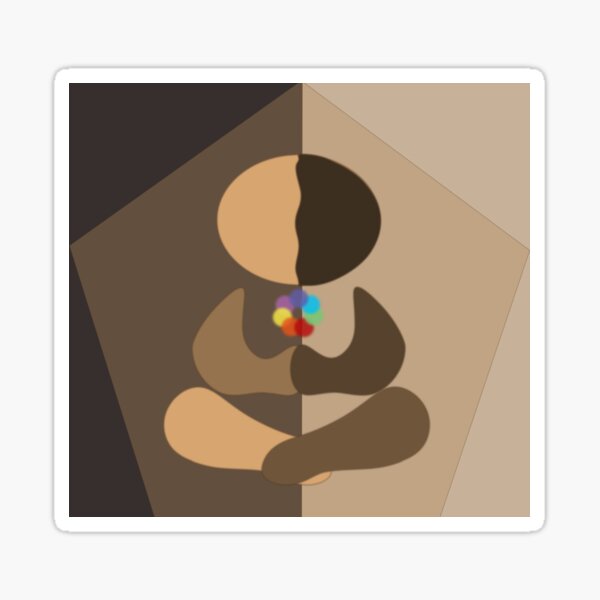 "La belleza del color!" Sticker by DanielaRisquez | Redbubble