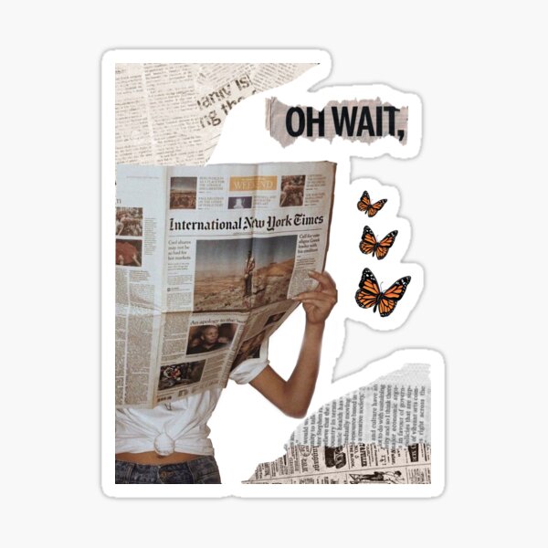 "Oh wait!!" Sticker for Sale by graphicandesign | Redbubble