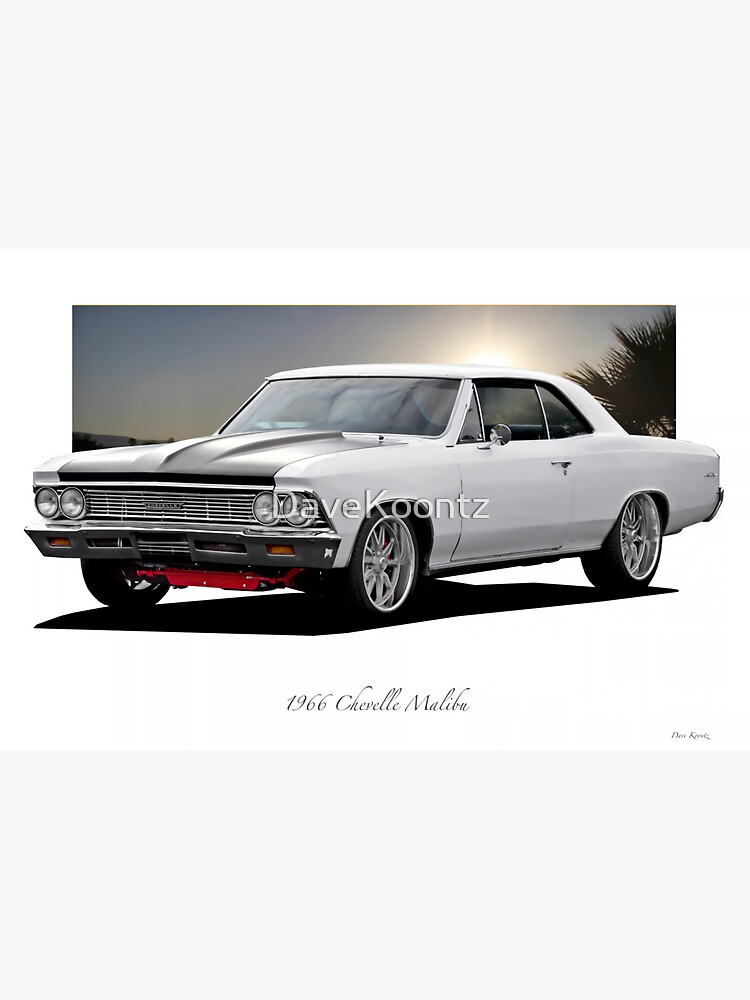 "1966 Chevrolet Chevelle Malibu 'Pro Touring' LS1" Sticker for Sale by ...