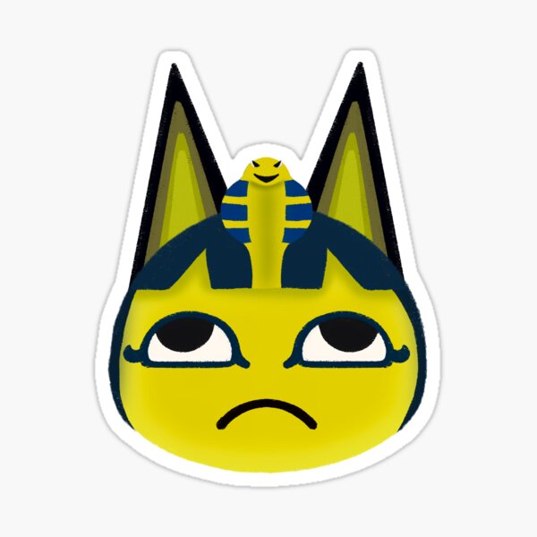 "Ankha Icon" Sticker for Sale by slmarcotte000 | Redbubble