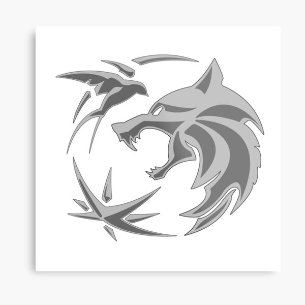 The Witcher Metal Prints | Redbubble