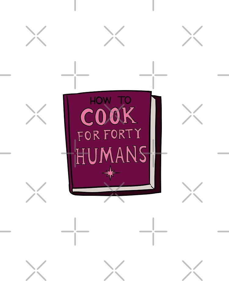 "How to Cook For Forty Humans" iPad Case & Skin by LonelyBunny | Redbubble