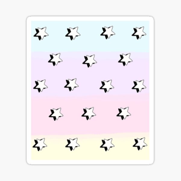 "Vsco Star Multi-Color" Sticker for Sale by DrunkinDisco | Redbubble