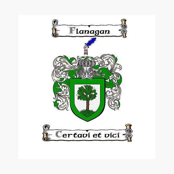 Family Crest Motto Photographic Prints | Redbubble
