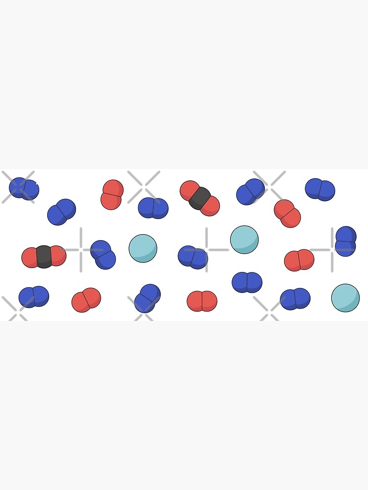 "Air Molecules" Poster for Sale by isabeljune | Redbubble