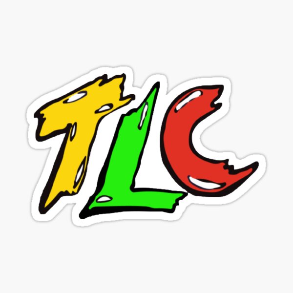 "TLC Girl Group Band Logo" Sticker for Sale by MikaBella08 | Redbubble