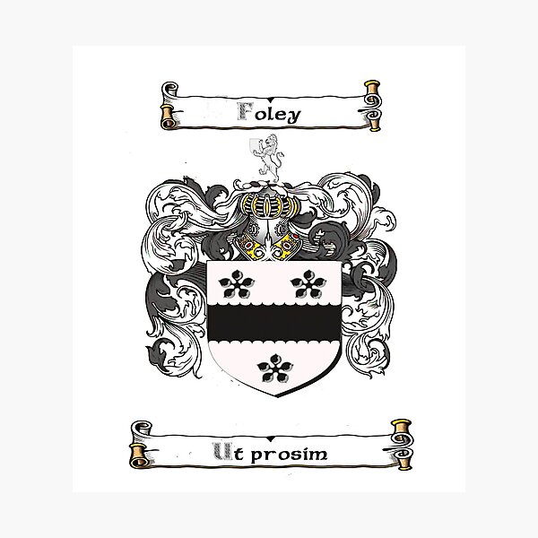 Family Crest Motto Photographic Prints | Redbubble