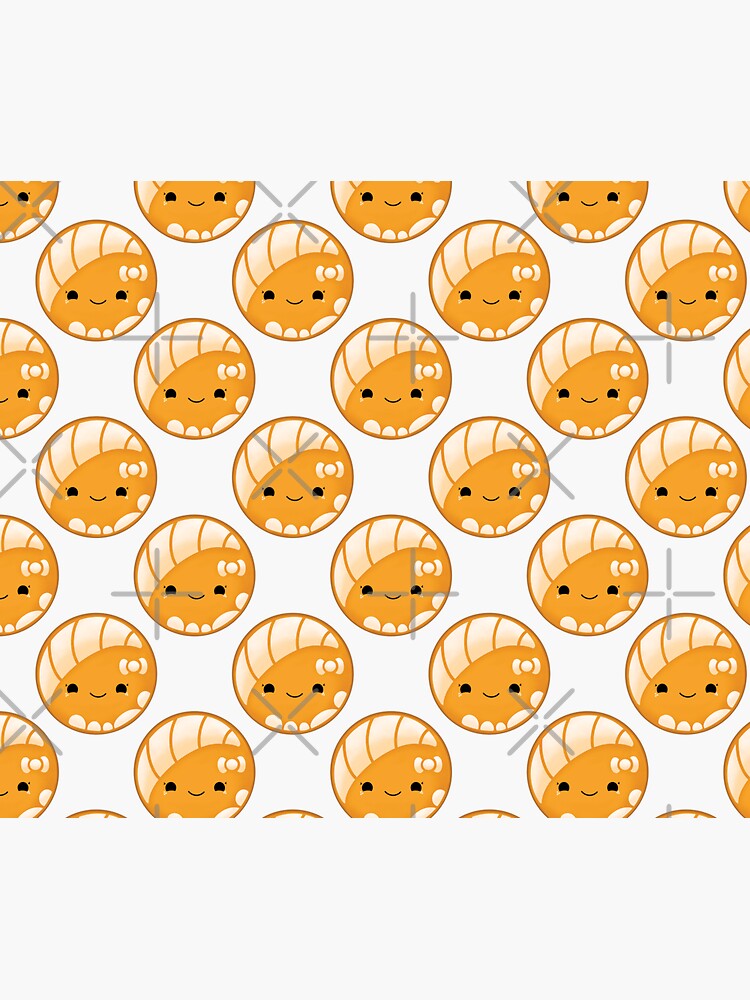 "Cute Chibi Kawaii Concha (Pan Dulce Art) " Sticker for Sale by ...