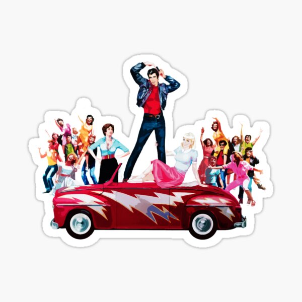 Grease T Birds Stickers | Redbubble