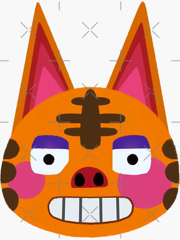 "Tabby Icon" Sticker for Sale by slmarcotte000 | Redbubble