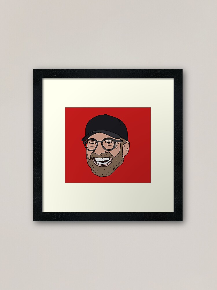 "Jurgen Klopp Liverpool’s ‘The Normal One’" Framed Art Print by ...