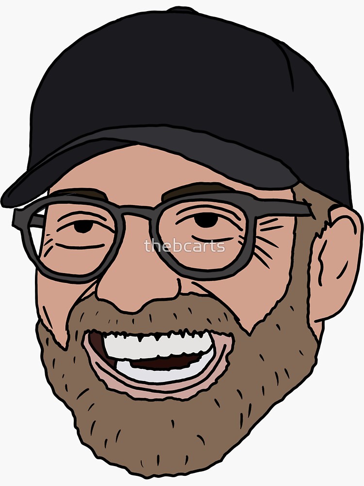 "Jurgen Klopp Liverpool’s ‘The Normal One’" Sticker for Sale by ...