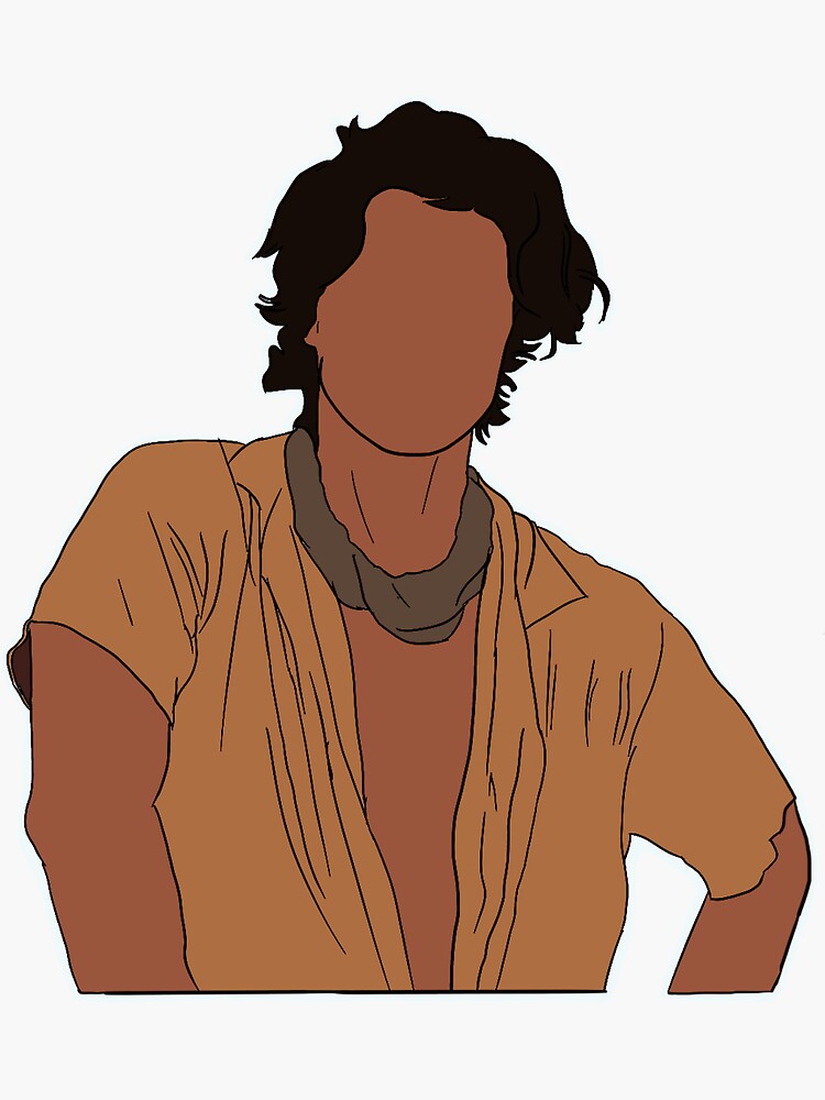 "John B - Outer Banks" Sticker for Sale by rosetorus | Redbubble