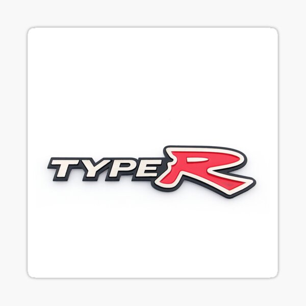 "Honda Type R" Sticker by JeffReding | Redbubble