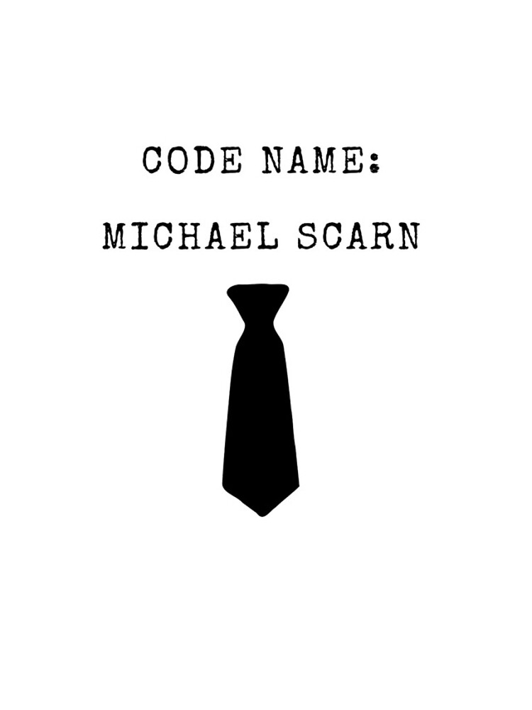 "The office, code name, Michael Scarn" iPhone Case for Sale by Prints ...