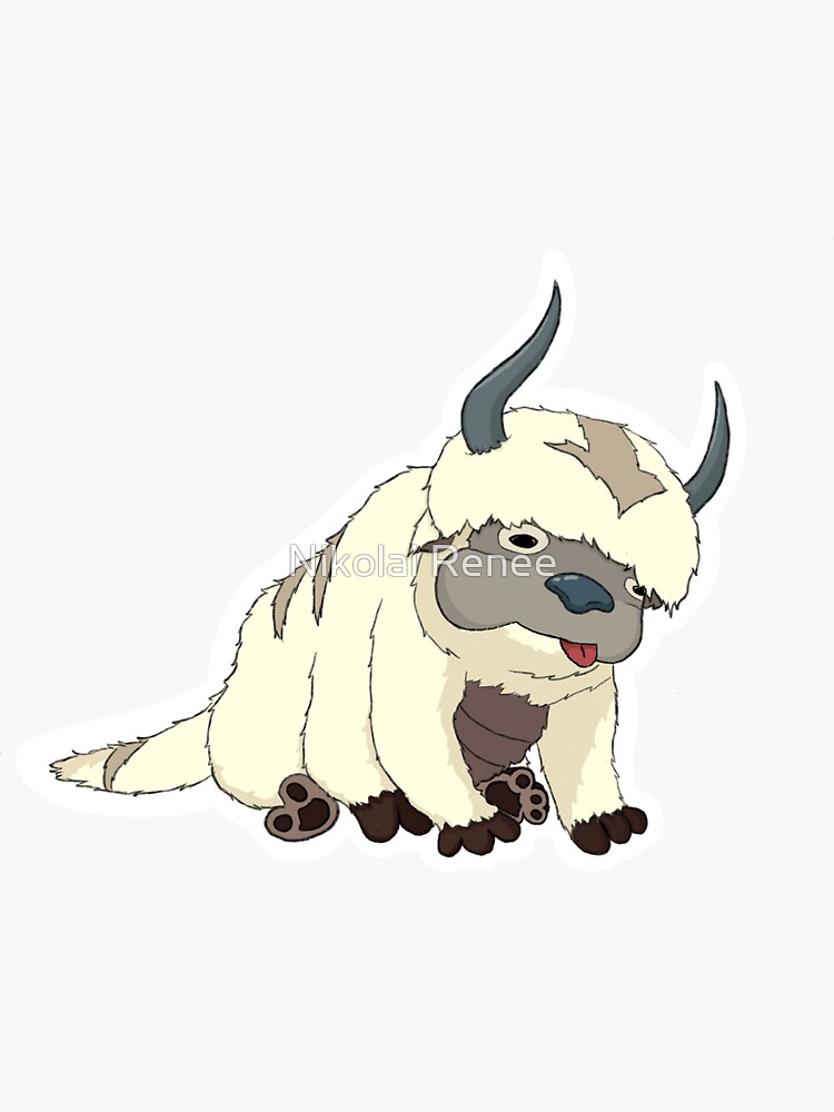"Appa " Sticker for Sale by SunTeaArt | Redbubble