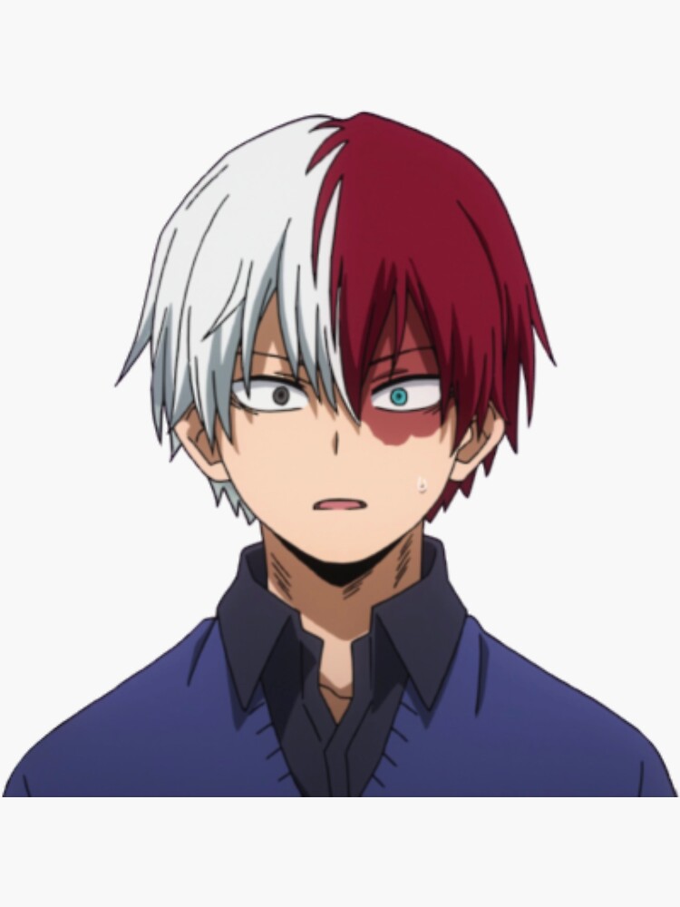 Pegatina «shoto todoroki» de adrianadn | Redbubble