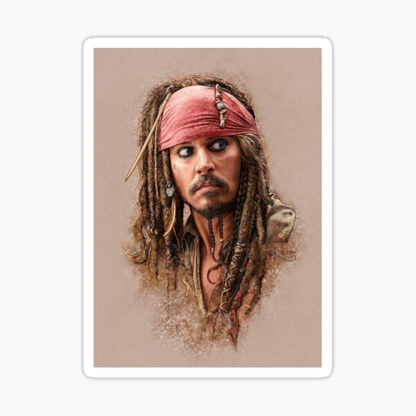 "johnny depp" Sticker by baki2 | Redbubble