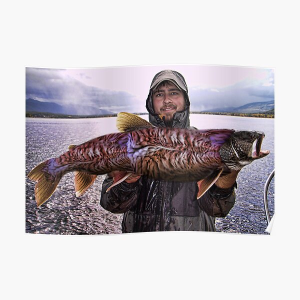 "Fur Bearing Trout" Poster by GolemAura | Redbubble