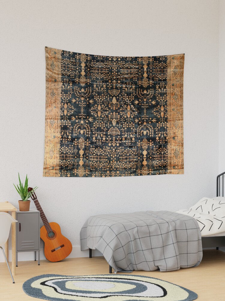 "Antique North Indian Rug Print" Tapestry for Sale by bragova | Redbubble