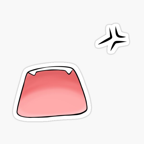 "Angry Anime Expression" Sticker by samanthartizt | Redbubble