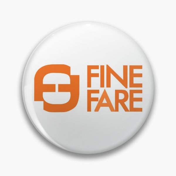 "'Fine Fare' supermarket 1980s logo" Pin for Sale by Logocryo | Redbubble