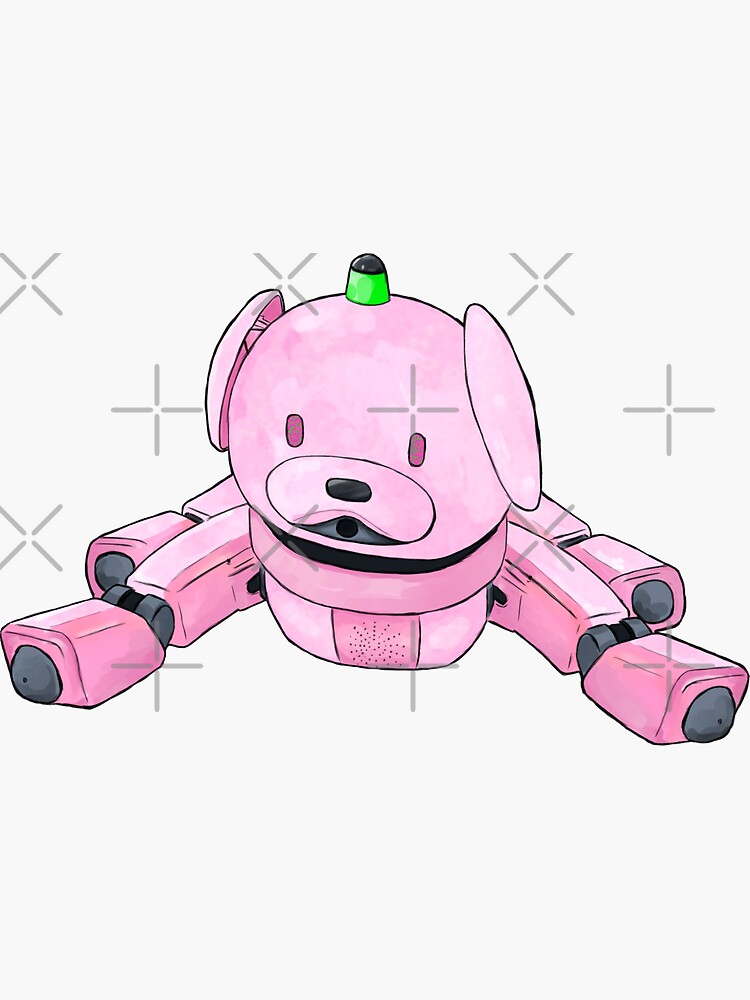 "Pink Friend" Sticker for Sale by beesinarmour | Redbubble
