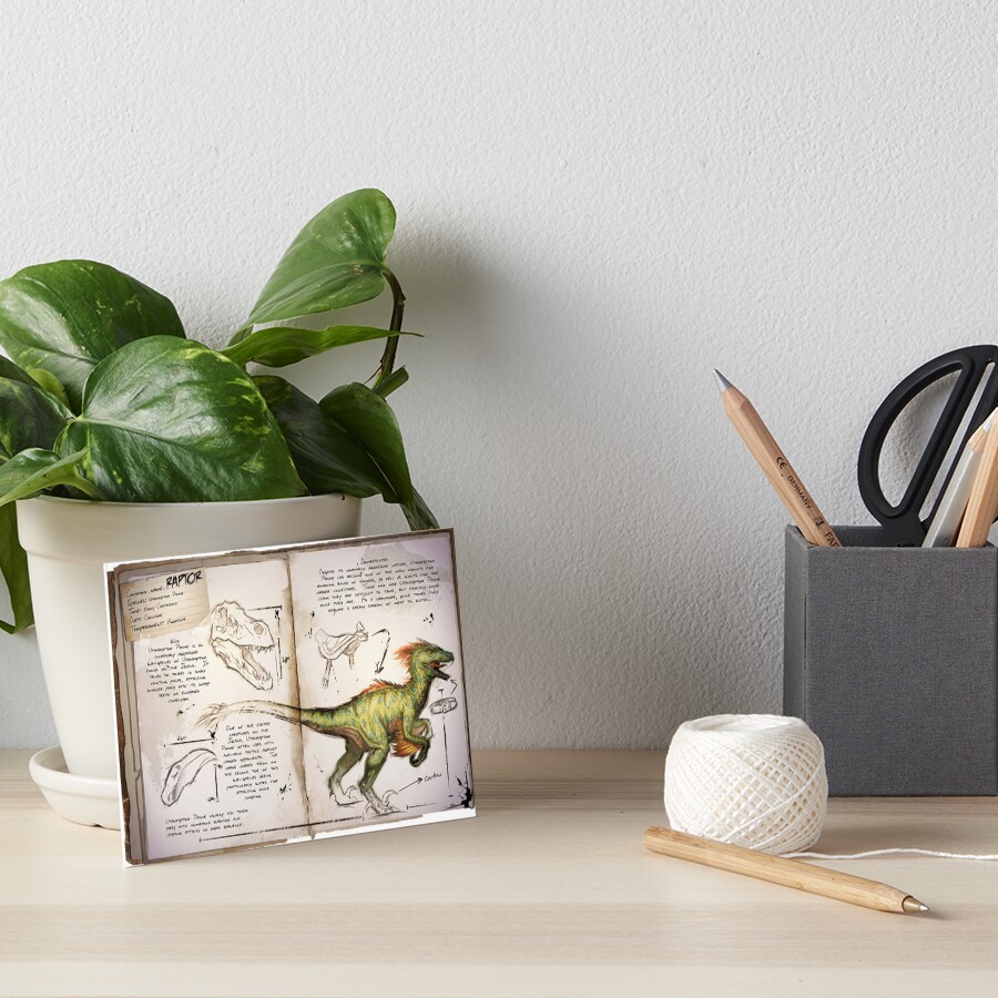 "ARK: Survival Evolved - Raptor" Art Board Print by darkdude5555 ...