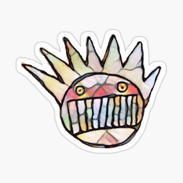 "Stained Boognish" Sticker for Sale by choiy | Redbubble