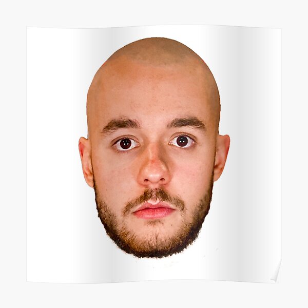 "Grefg Bald" Poster by TinyPlay | Redbubble