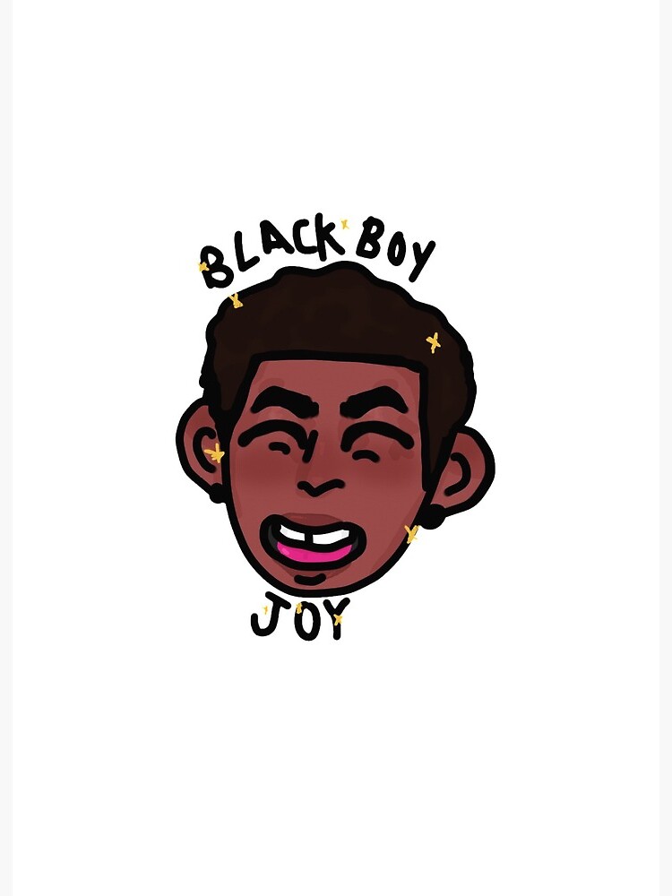 "BLACK BOY JOY!" Art Board Print for Sale by almondmelons | Redbubble