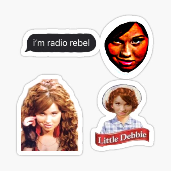 "Debby Ryan meme pack" Sticker for Sale by norah216 | Redbubble