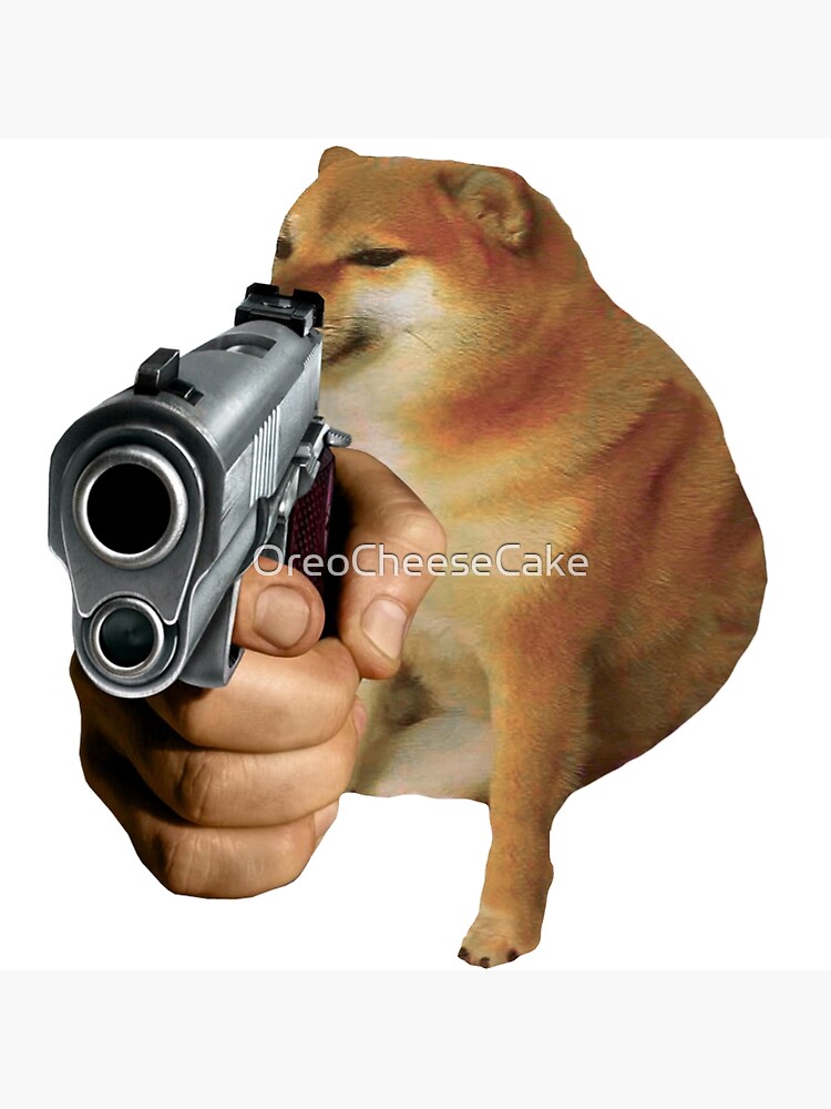 "Attack Cheems" Poster for Sale by OreoCheeseCake | Redbubble