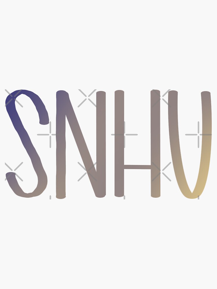 "SNHU Ombré " Sticker for Sale by Sammy1199 | Redbubble