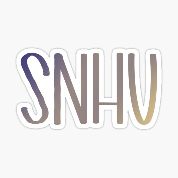 "SNHU Ombré " Sticker for Sale by Sammy1199 | Redbubble