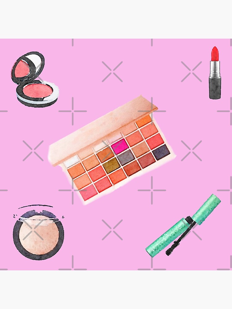"Cute Makeup collection - colour variation" Poster by sillybanana ...
