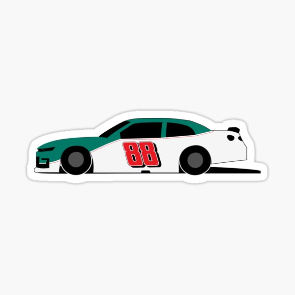 "Dale Jr " Sticker for Sale by CGardnerDesign | Redbubble