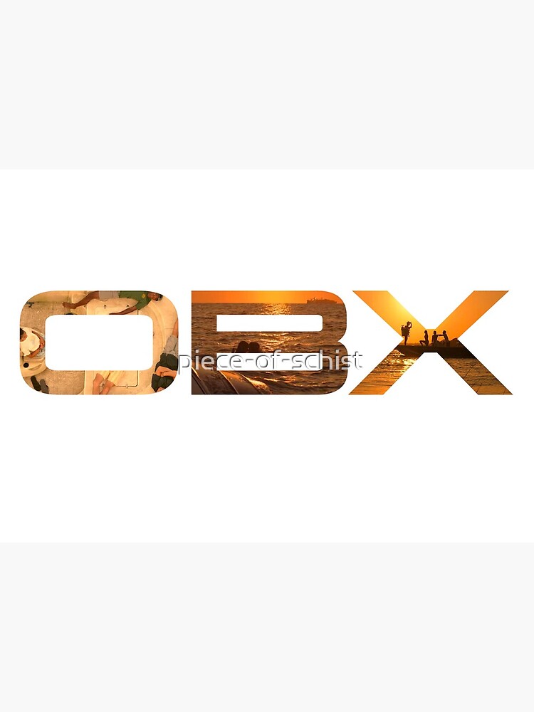 "Outer Banks Logo With Major Scenes " Art Print for Sale by piece-of ...