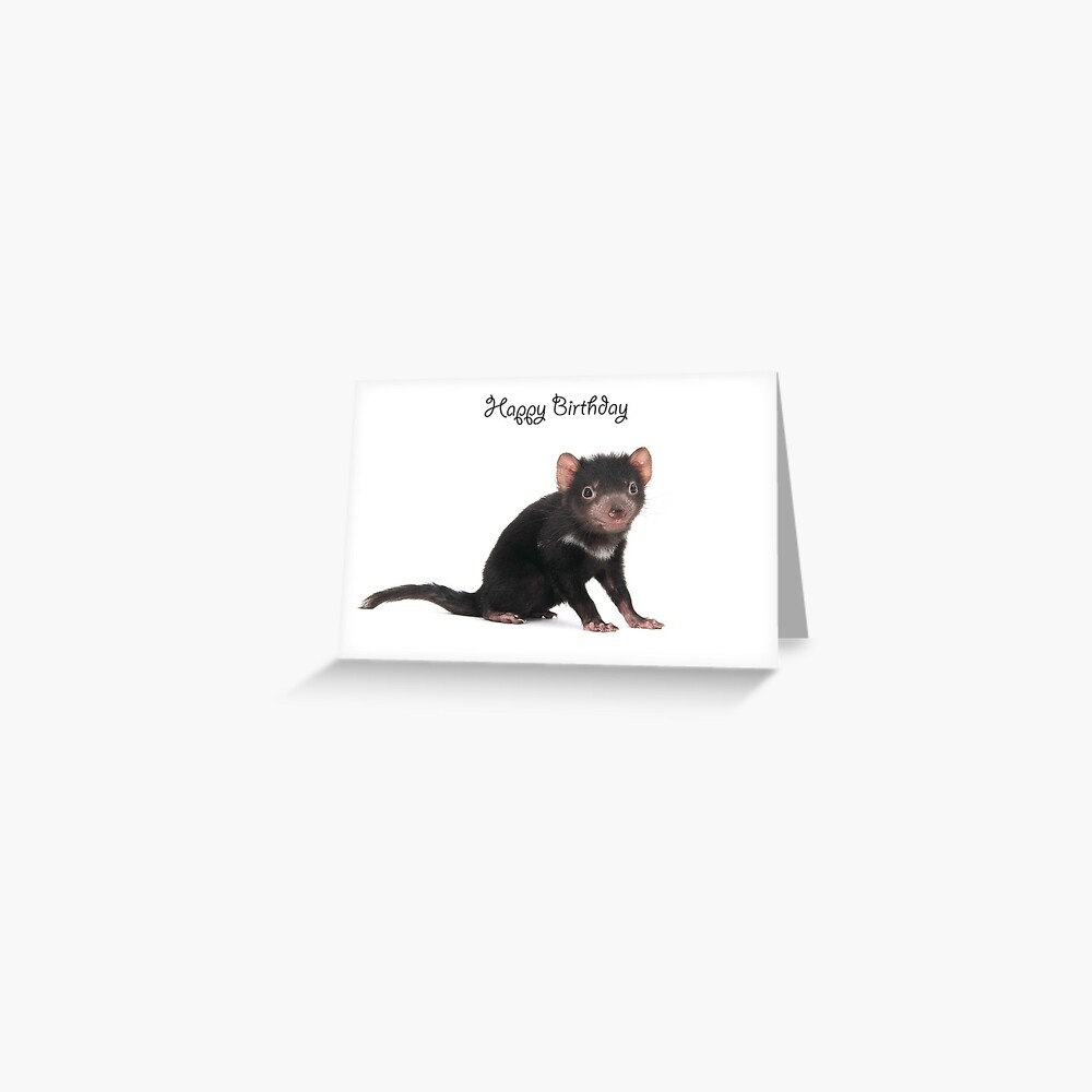 "A Tasmanian Devil birthday card 2L" Greeting Card by gerryp1 | Redbubble