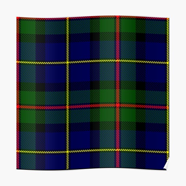 "Clan MacLeod of Harris Tartan " Poster by ljrigby | Redbubble